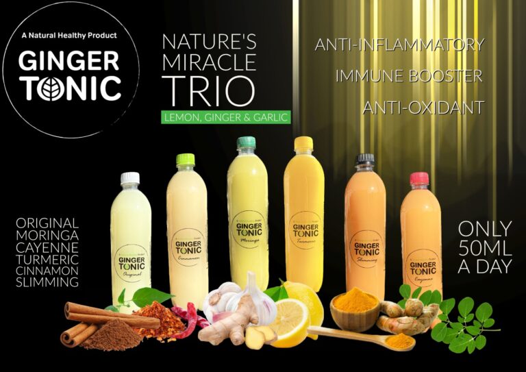 Home - Ginger Tonic health benefits of garlic ginger and lemon